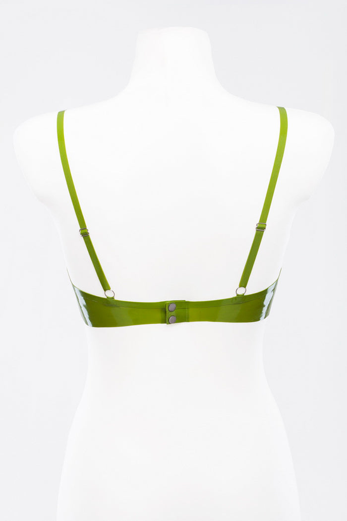 Sexy latex underwire bra – Bright&Shiny